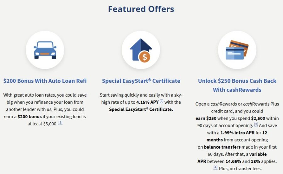 Navy Federal Credit Union Promotions: New Member Bonus