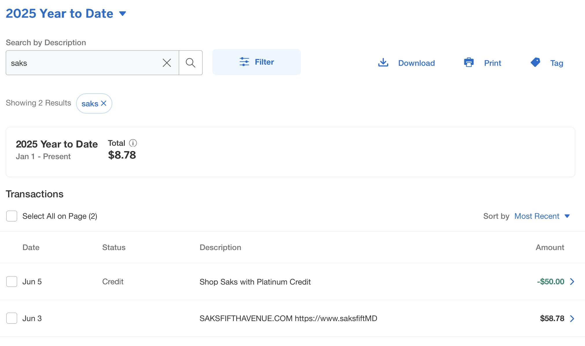All You Need to Know About the Platinum Card® Saks Credit
