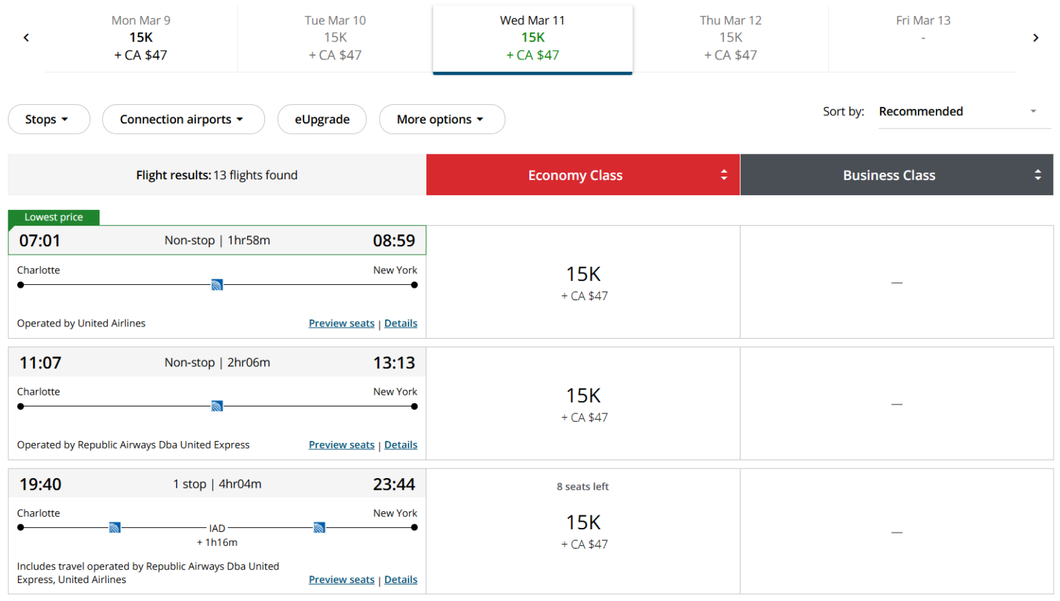 How Aeroplan Award Pricing Has Evolved Since Going Dynamic