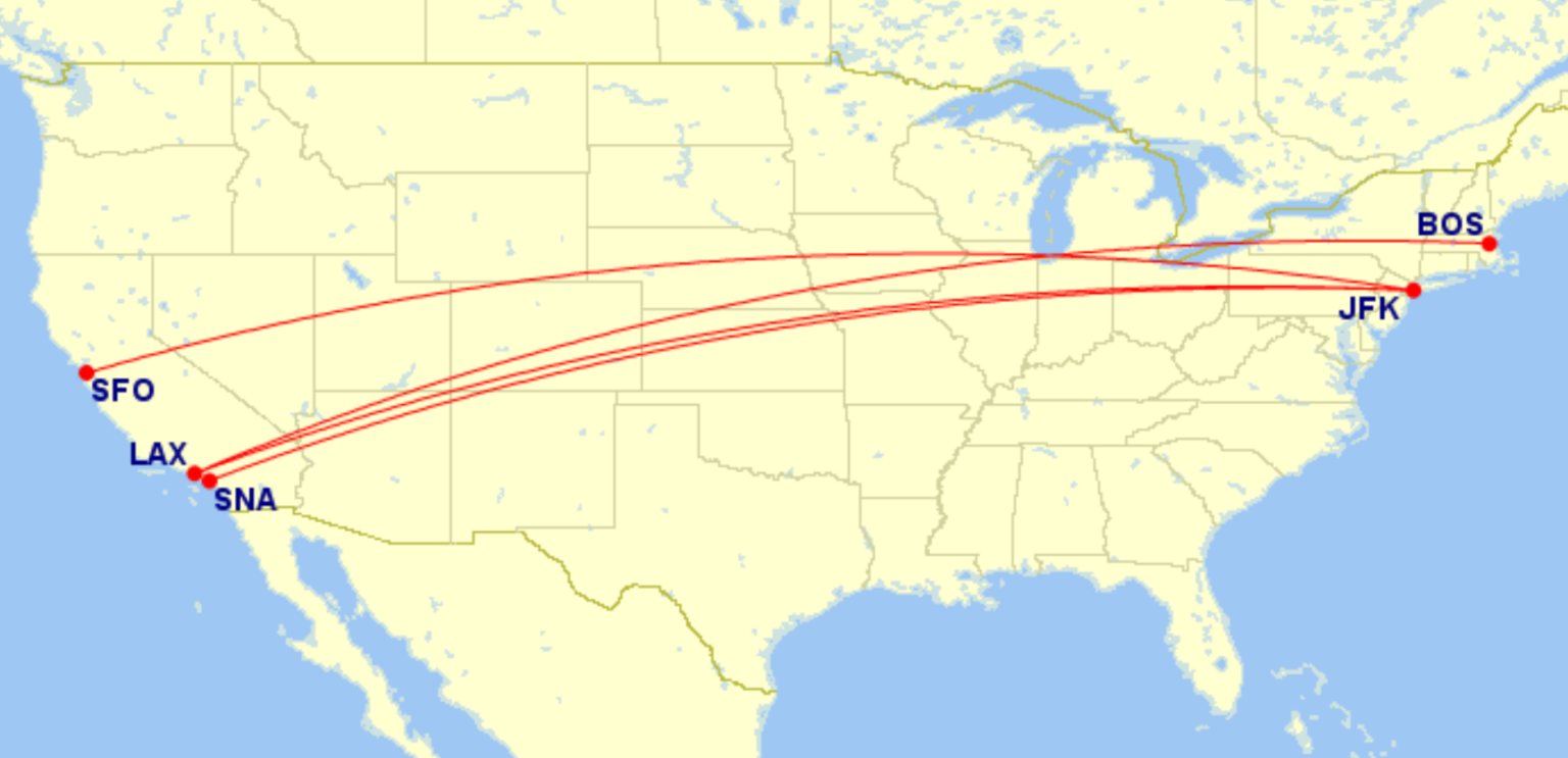 American Airlines First Class Routes With Lie-Flat Seats